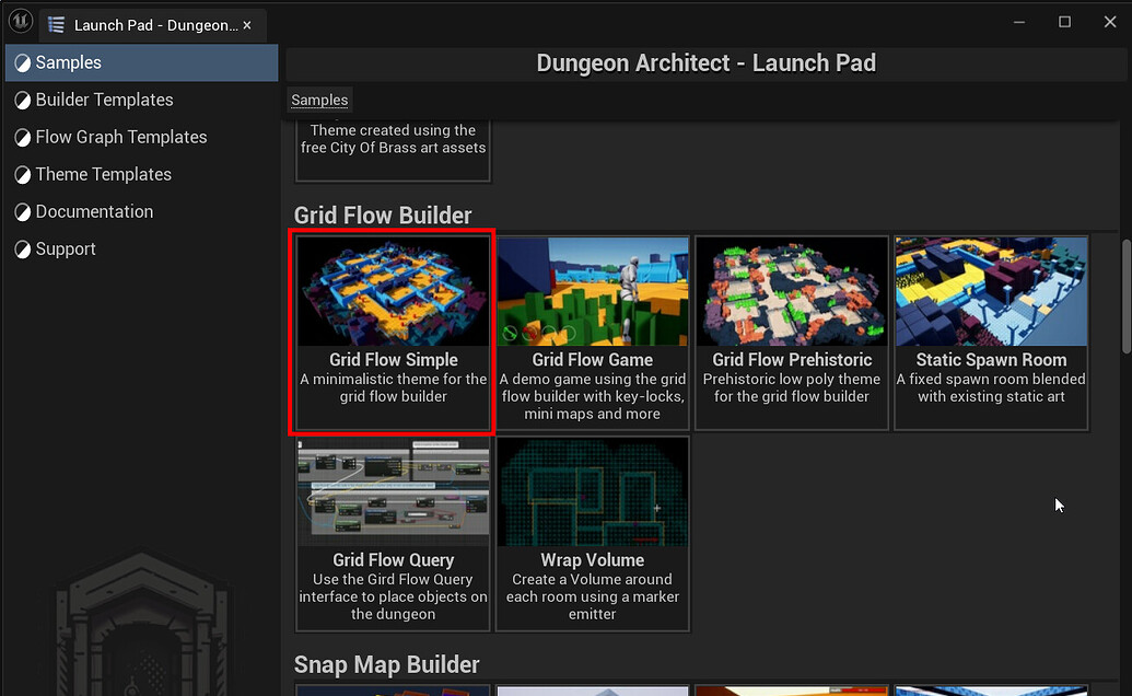 Setup Grid Flow dungeons from scratch - Tutorials - Dungeon Architect