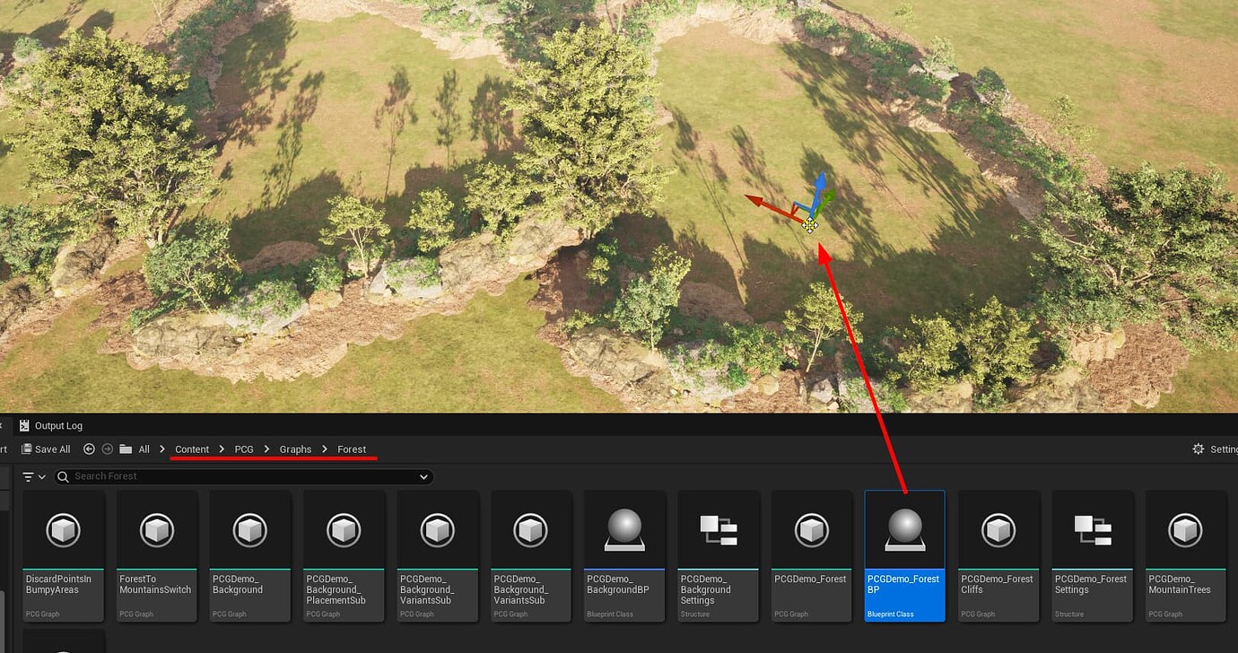 Electric Dreams Procedural Forest using SnapMap - Tutorials - Dungeon Architect